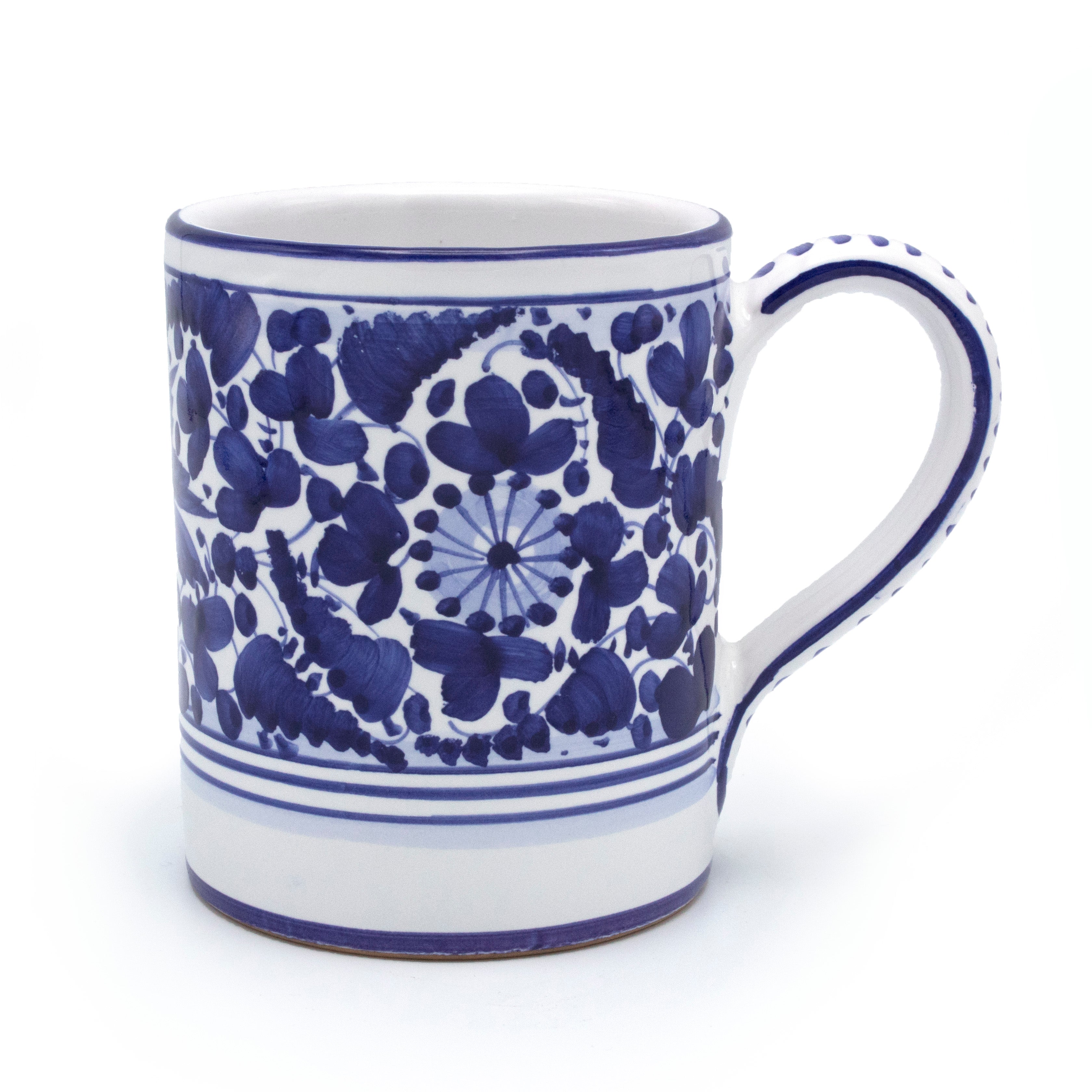 Italian Majolica Arabesco Blu Collection – A Mano